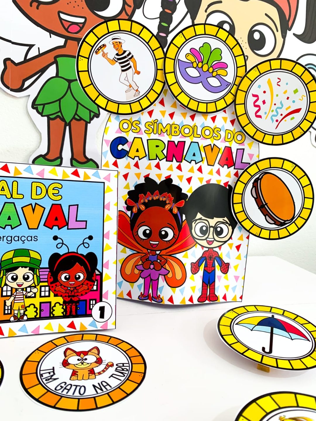 PACK CARNAVAL🎭🎉 – Ideias Psicopedagógicas